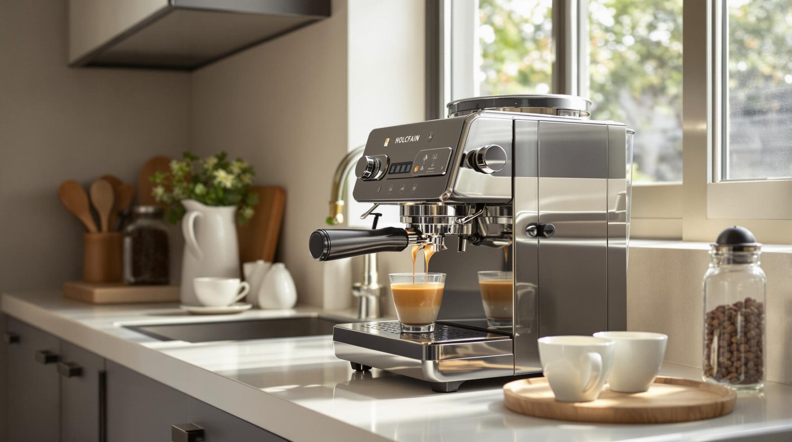 Machines à café avec mousseur de lait