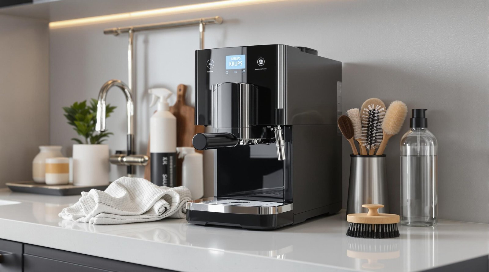 Nettoyage machine à café Krups : Guide complet