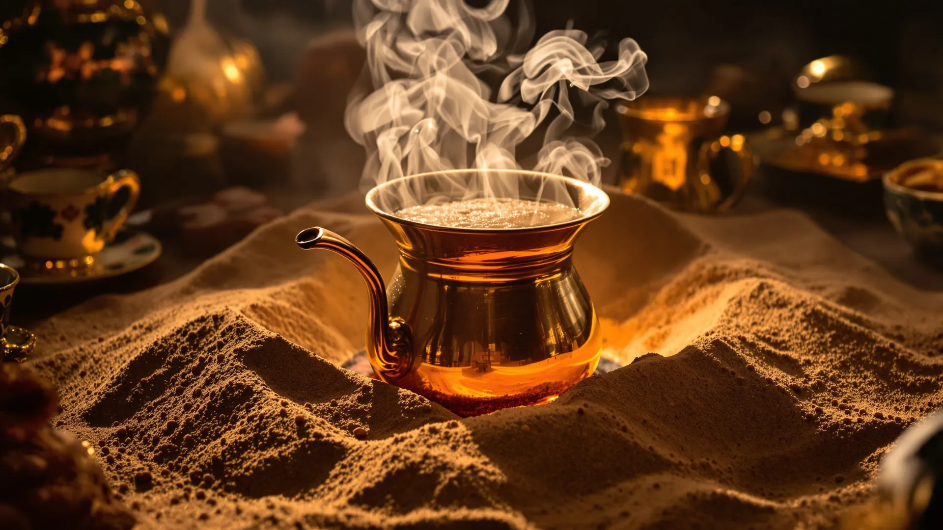 Le café sur sable turc : la méthode ancestrale qui révolutionne vos ...